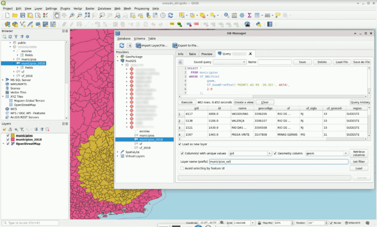 PostGIS – Monolito Nimbus